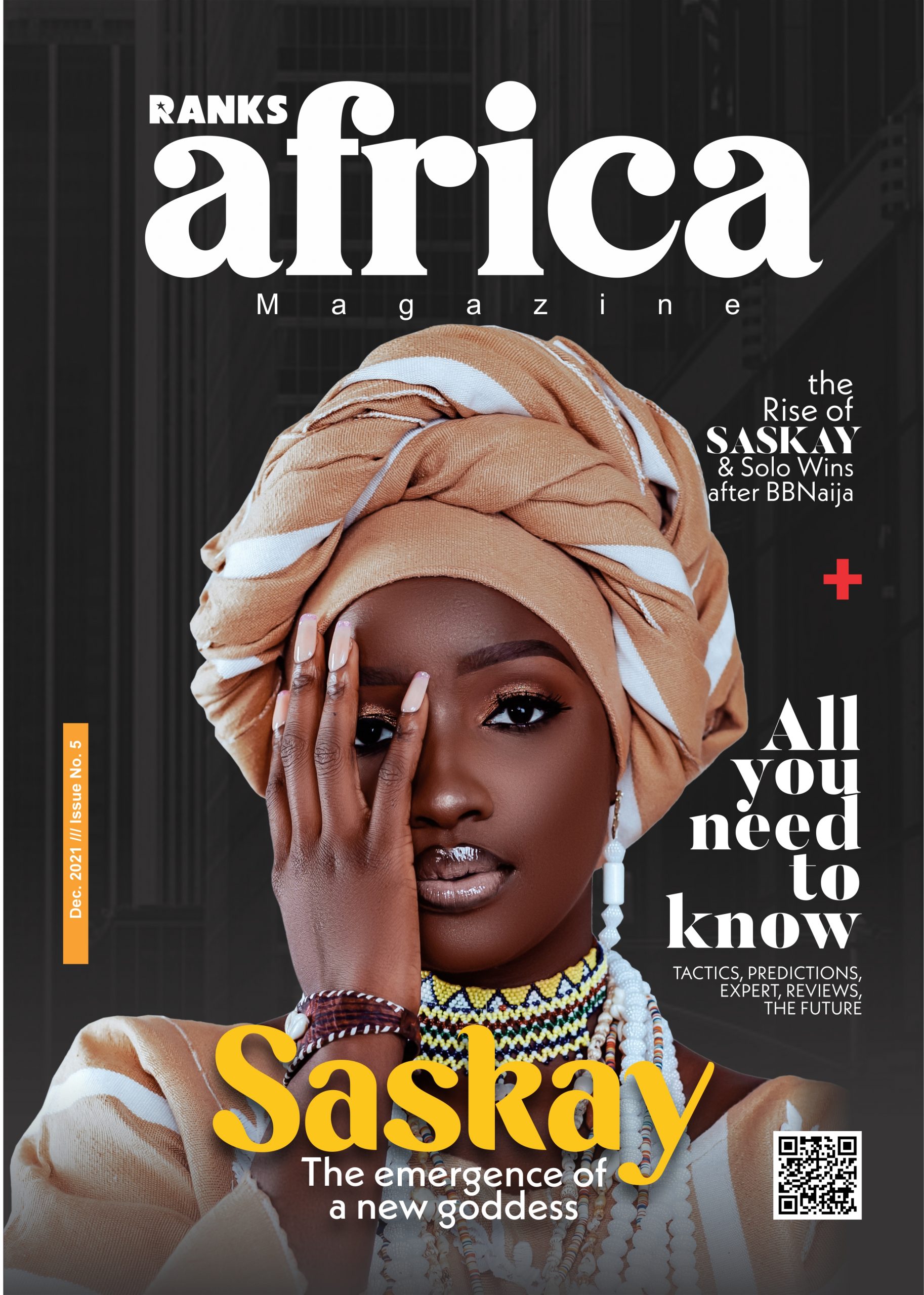 Ranks Magazine December 2021 Edition Features the phenomenal Queen of ...