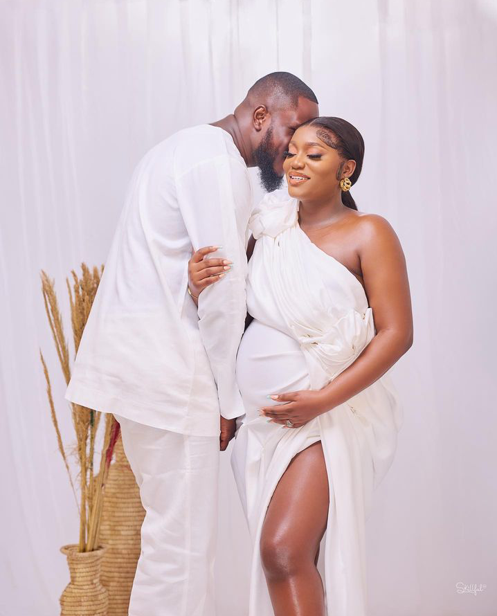 "My greatest blessing." Actor Kiki Bakare and his wife welcomed their ...