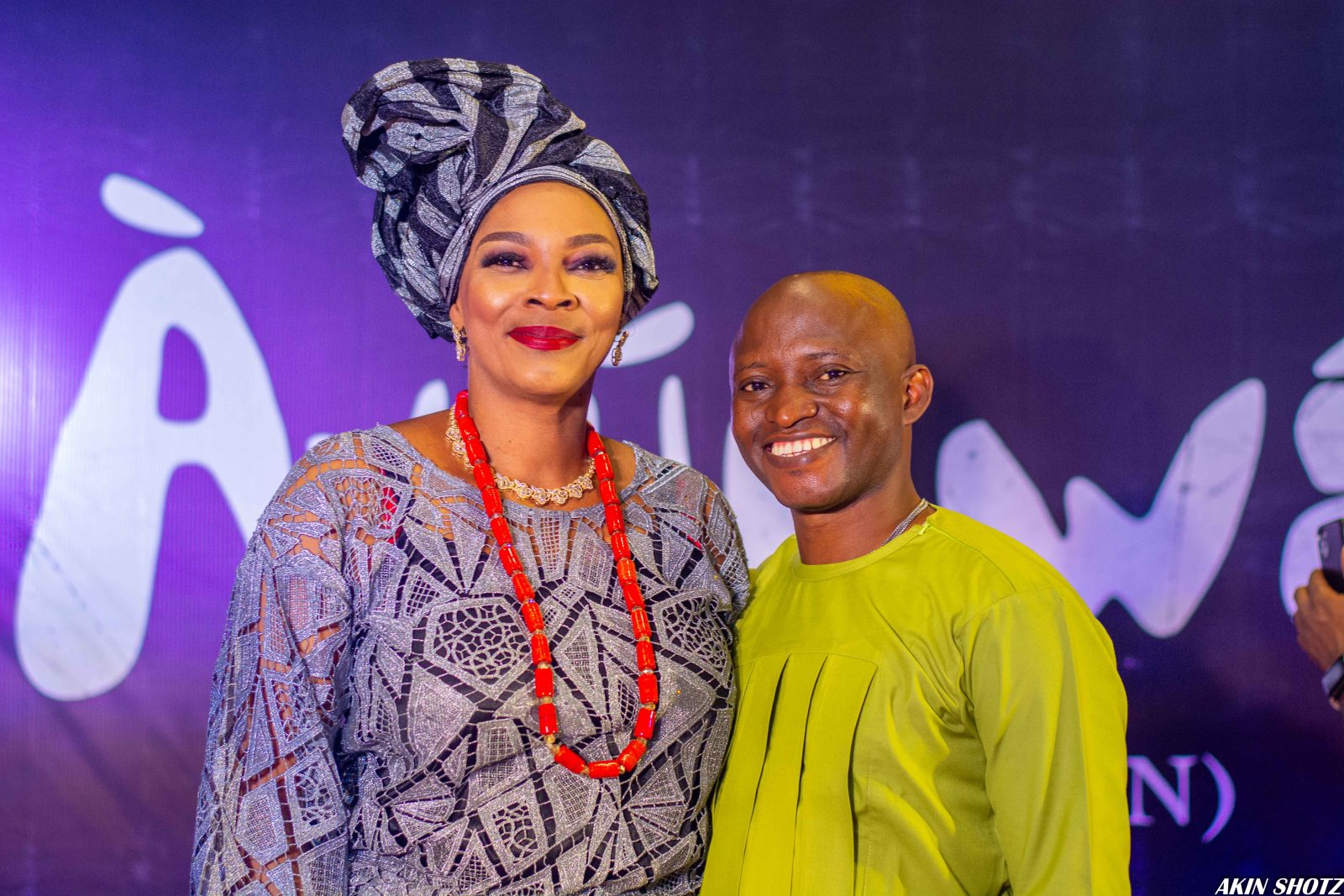 Nollywood stars Jide Kosoko, Tina Mba grace ‘Atunwa’ movie premiere in ...