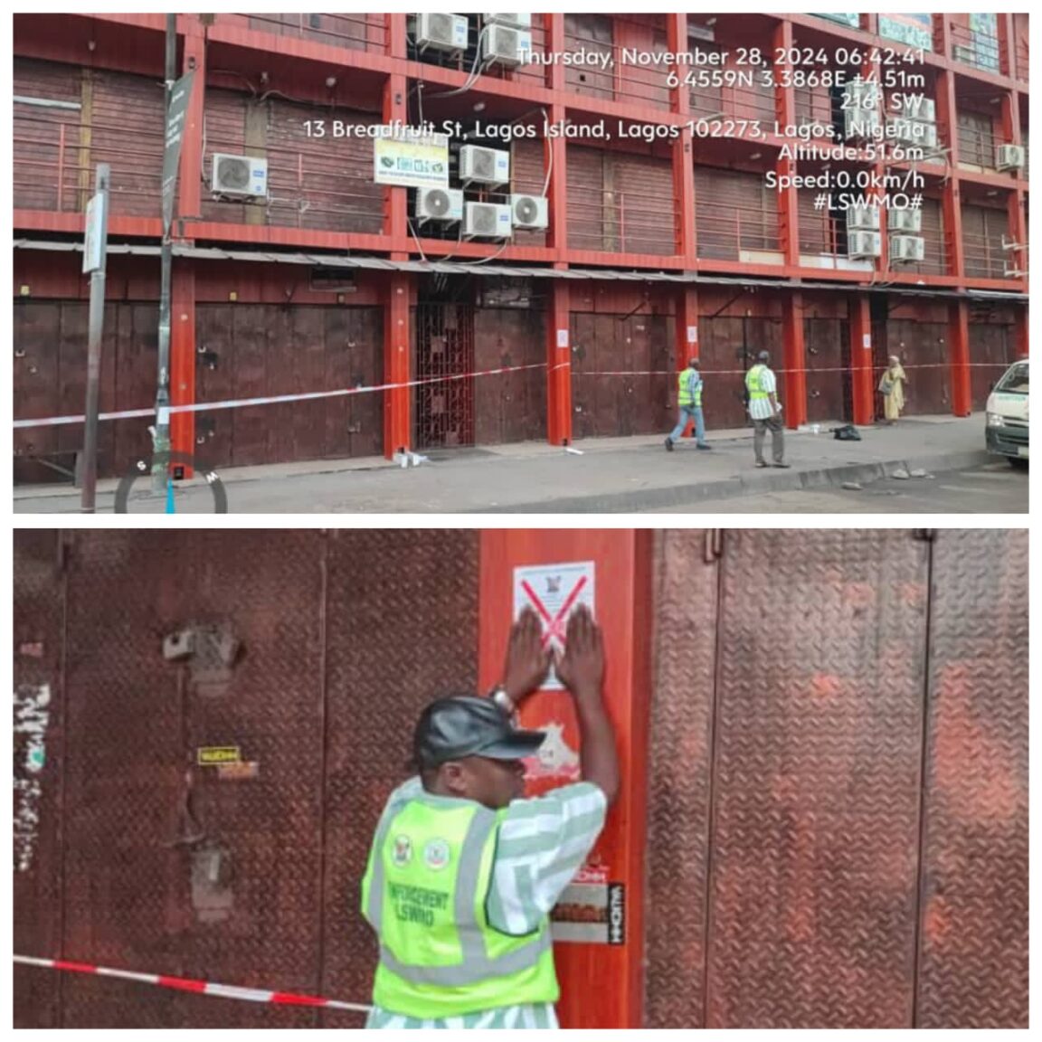 Lagos seals mega plaza over environmental pollution - Ranks Magazine