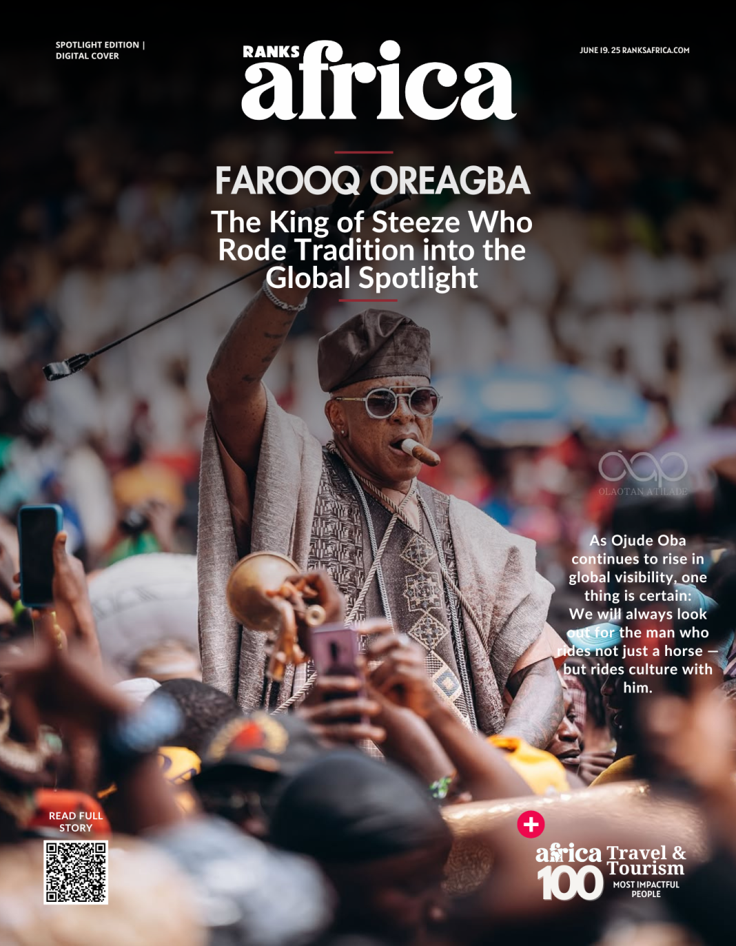 Farooq Oreagba: The King of Steeze Who Rode Tradition into the Global Spotlight - Ranks Magazine
