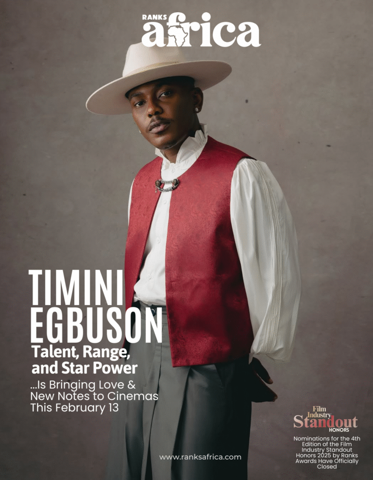 Timini Egbuson Talent, Range, and Star Power - Ranks Magazine