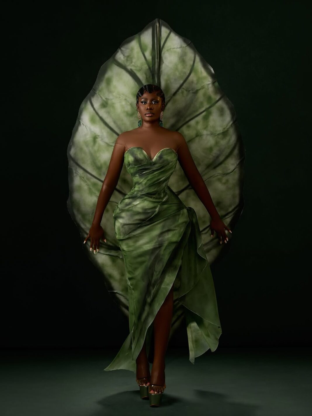 Mohammed Abbas Turns Nature into Couture for Nana Akua Addo’s Ghana ...